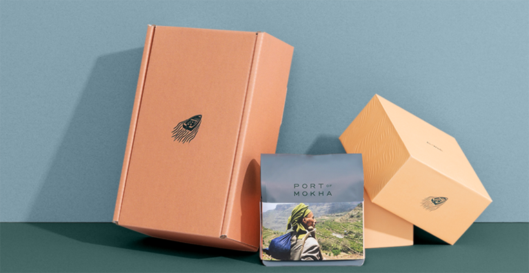 Get Inspired By Port of Mokha’s Custom Coffee Box Packaging (Photos ...