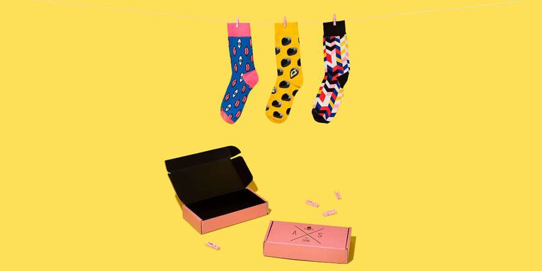 Custom Sock Packaging Inspiration for E-commerce Companies (Photos Inside!)
