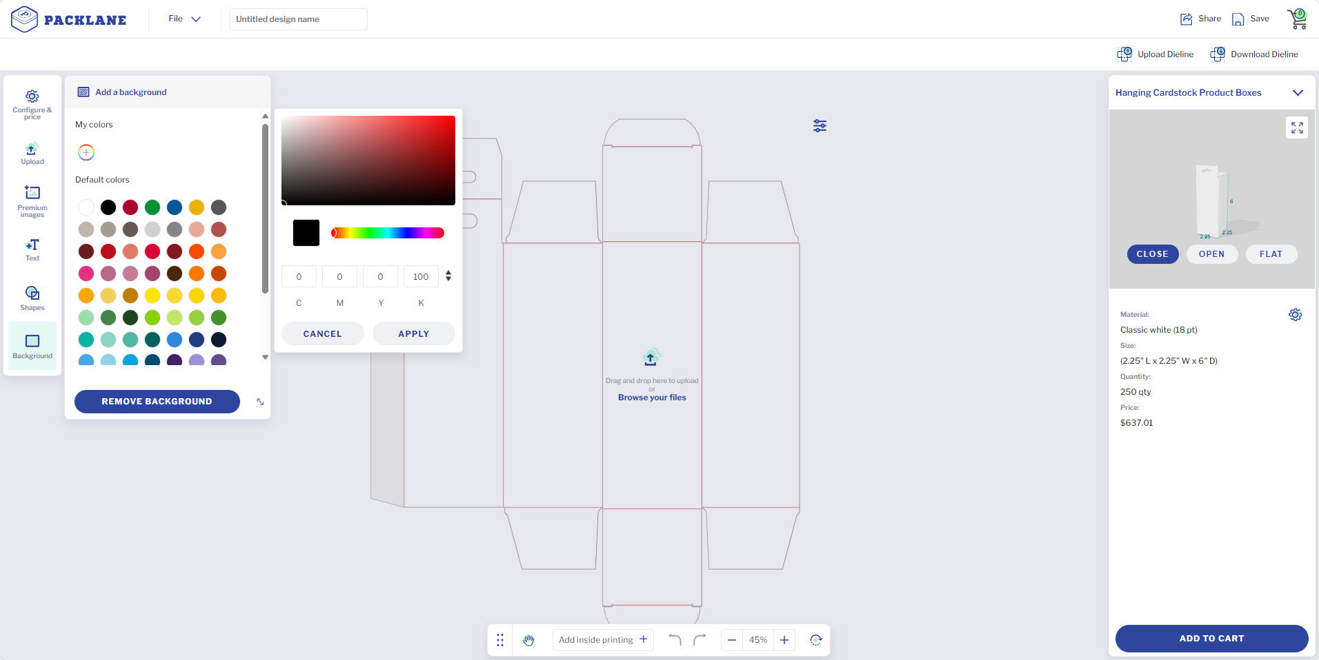 Hanging Tab Boxes - Custom Printed Hanging Boxes | Packlane